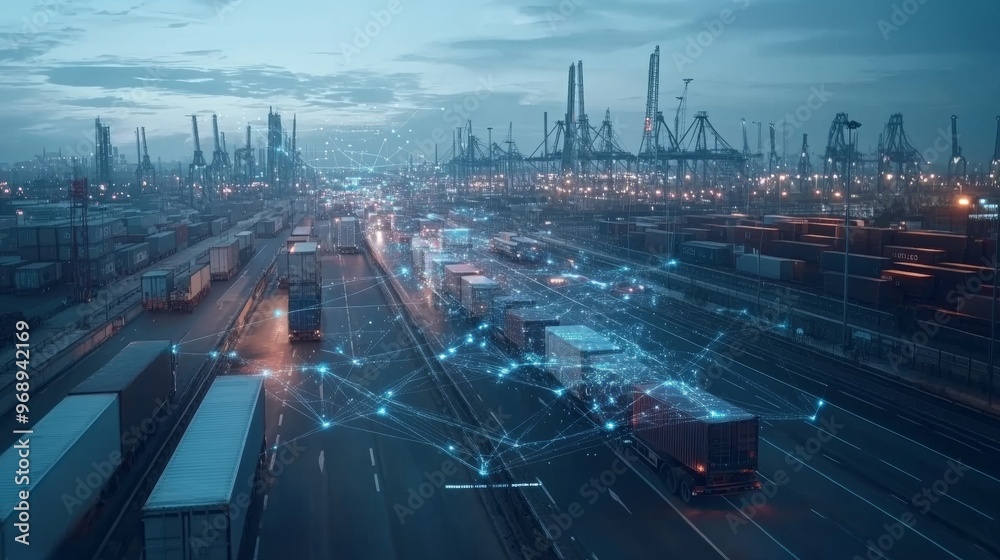 AI-Enhanced Supply Chain Optimization System: A global network of ...