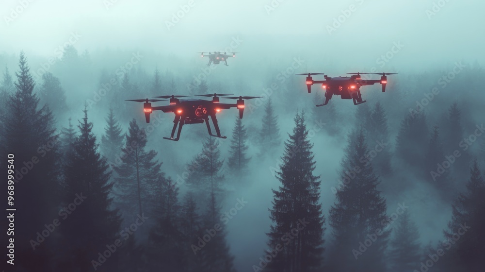 Autonomous AI-enhanced search and rescue drones locating missing ...