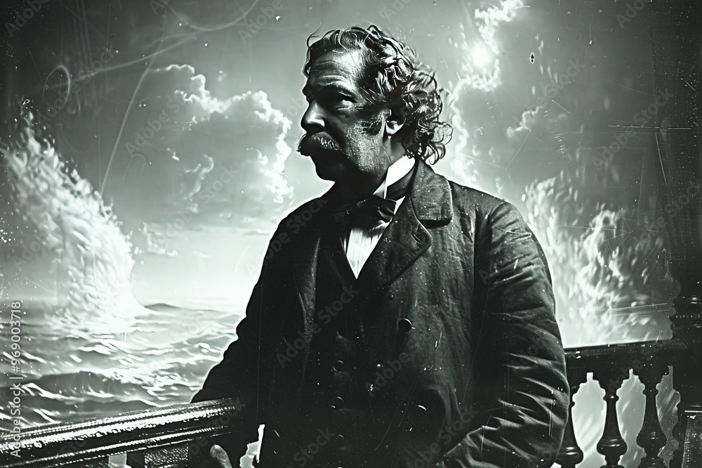 Daguerre Louis Jacques Mande French photographer, inventor of the ...