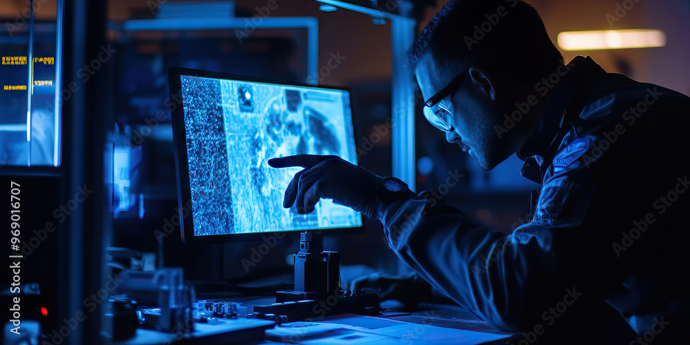 High-Tech Crime Scene Investigation: A SWAT officer using a 3D printer ...