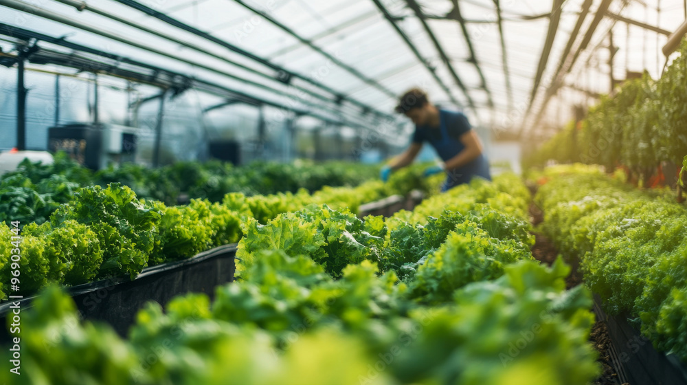 Sustainable agriculture project involving hydroponics and urban farming ...