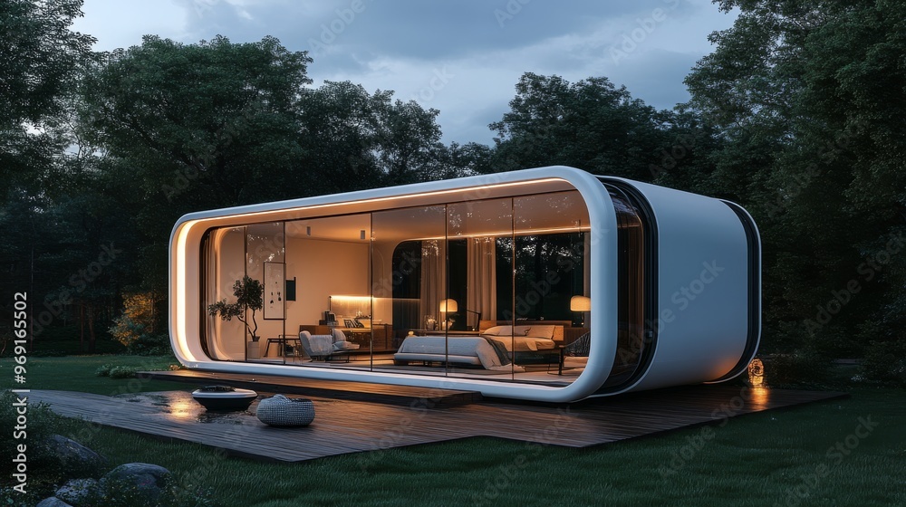 Futuristic AI-controlled modular homes adapting to family needs: A ...