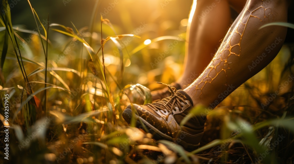 Athlete struggling with knee pain signs of arthritis or potential ...