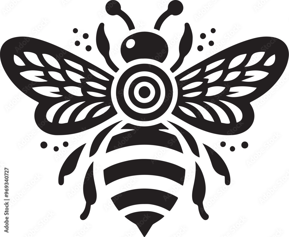 bee clipart vector design,awesome bee svg,high resolution printable bee ...