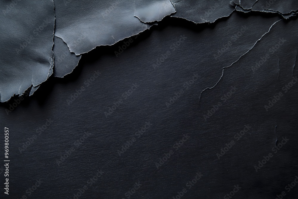 Blank Black Paper Texture Background, Smooth, Slightly Aged With ...