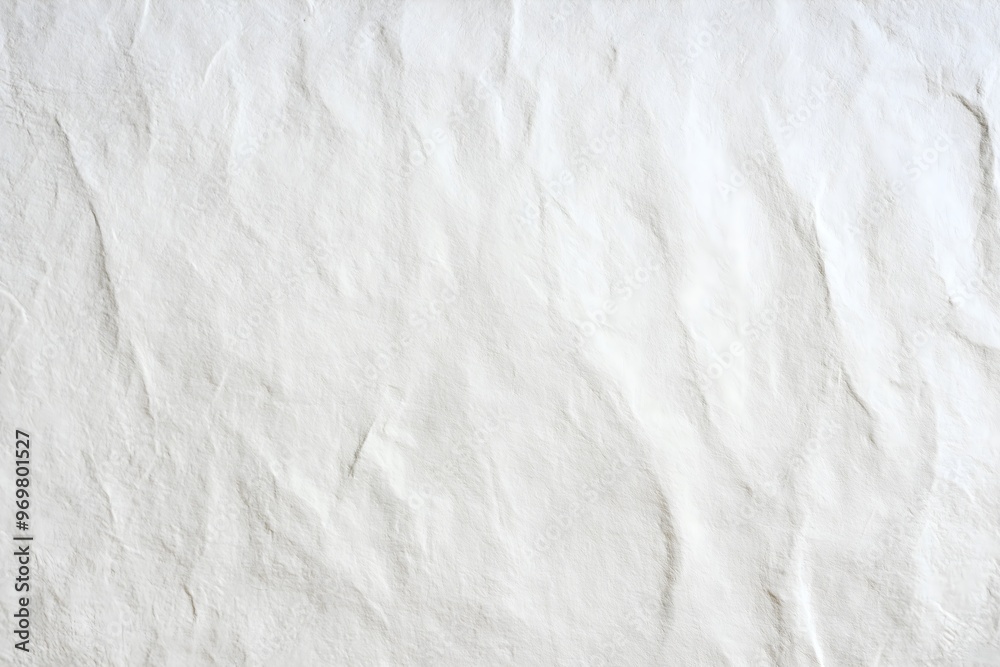 Blank White Paper Texture Background, Smooth, Slightly Aged With ...