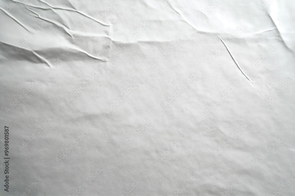 Blank White Paper Texture Background, Smooth, Slightly Aged With ...