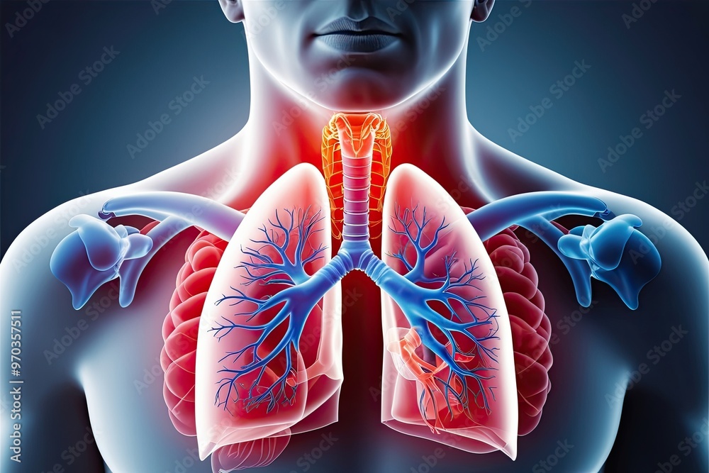 Detailed Visualization of the Human Respiratory System and Its Impact ...