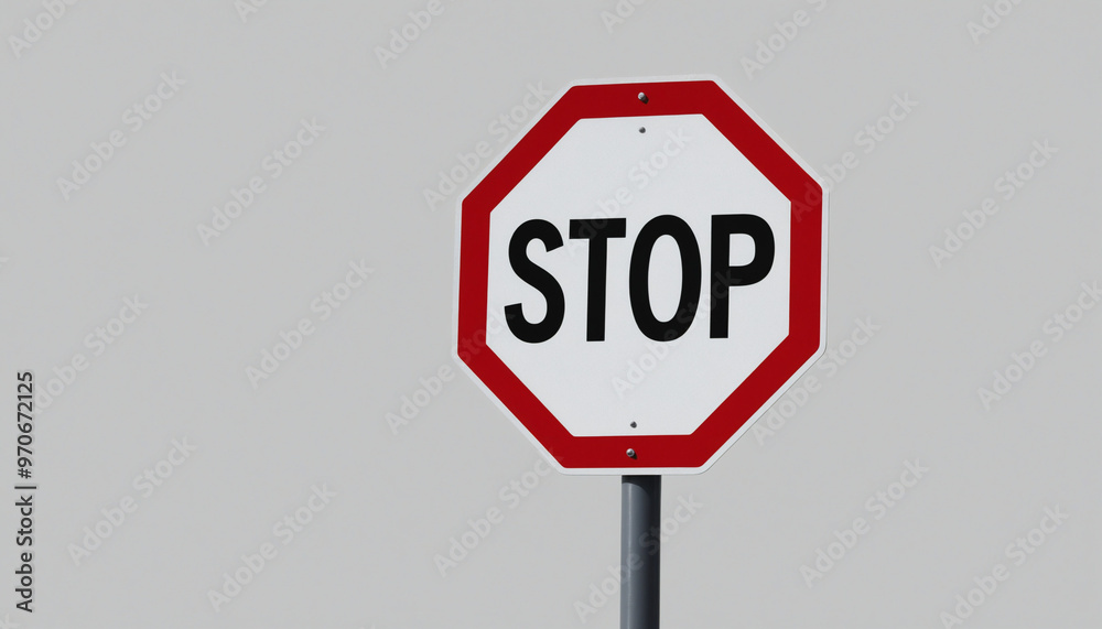 Panneau signalisation rouge trafic avertissement stop code route ...