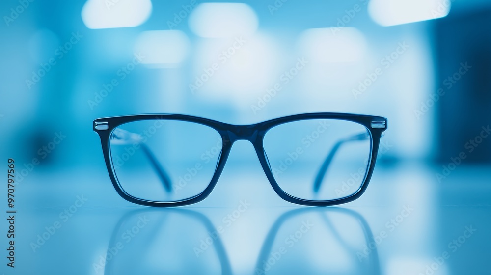 Half of prescription glasses for high myopia Eyesight measuring ...