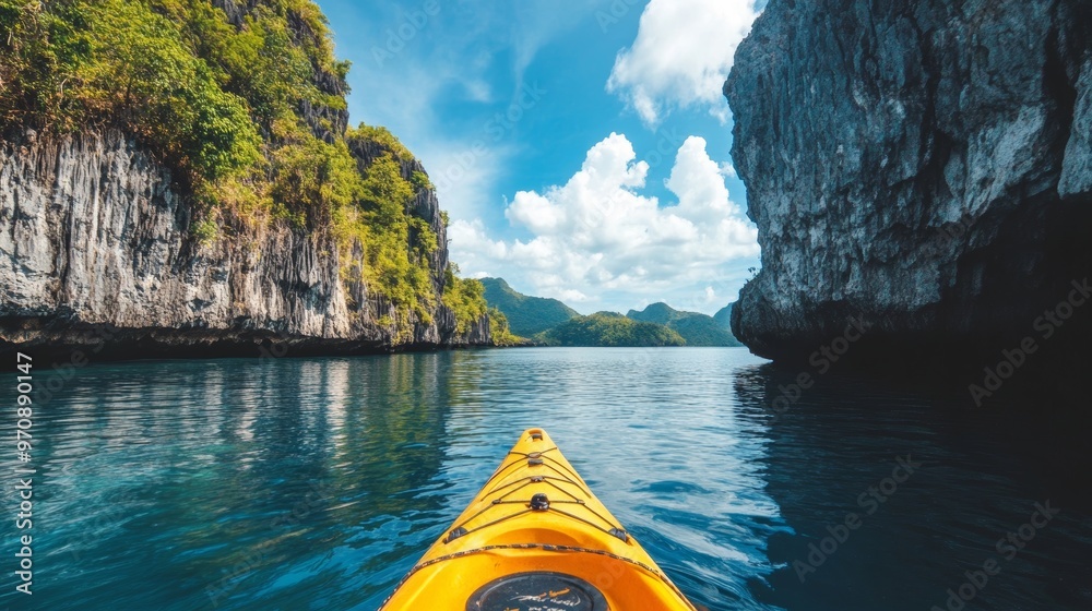 Adventurous Kayaking in Coron el nido palawan philippines Limestone ...