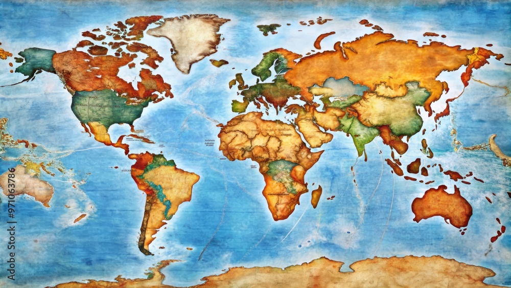 Ilustración de Stock Historical Roman Empire territories overlayed on a ...