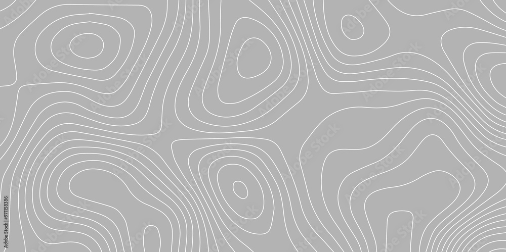 Topographic contour map abstract tech motion graphic design. colorful ...