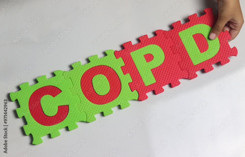 COPD Alphabets with Foam Puzzle Mat. COPD awareness Image. World COPD ...