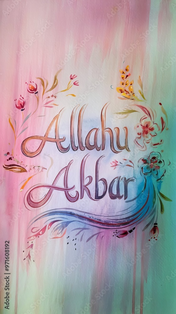 Ilustración de Stock allahu akbar, islamic, islamic wallpaper, islamic ...