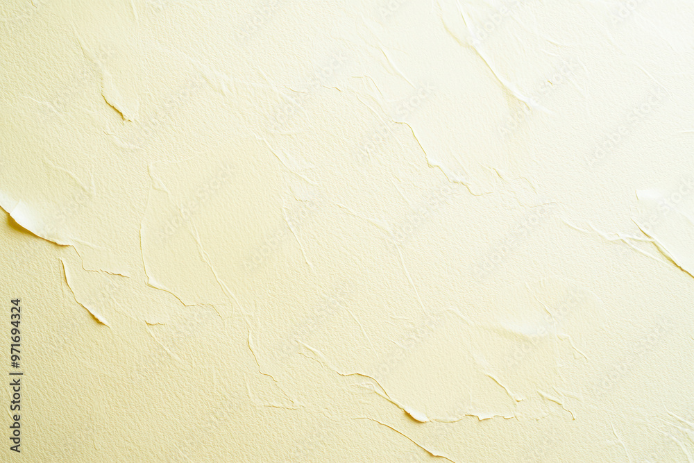 Paper texture background, Light Yellow Watercolour Paper grain fin with ...