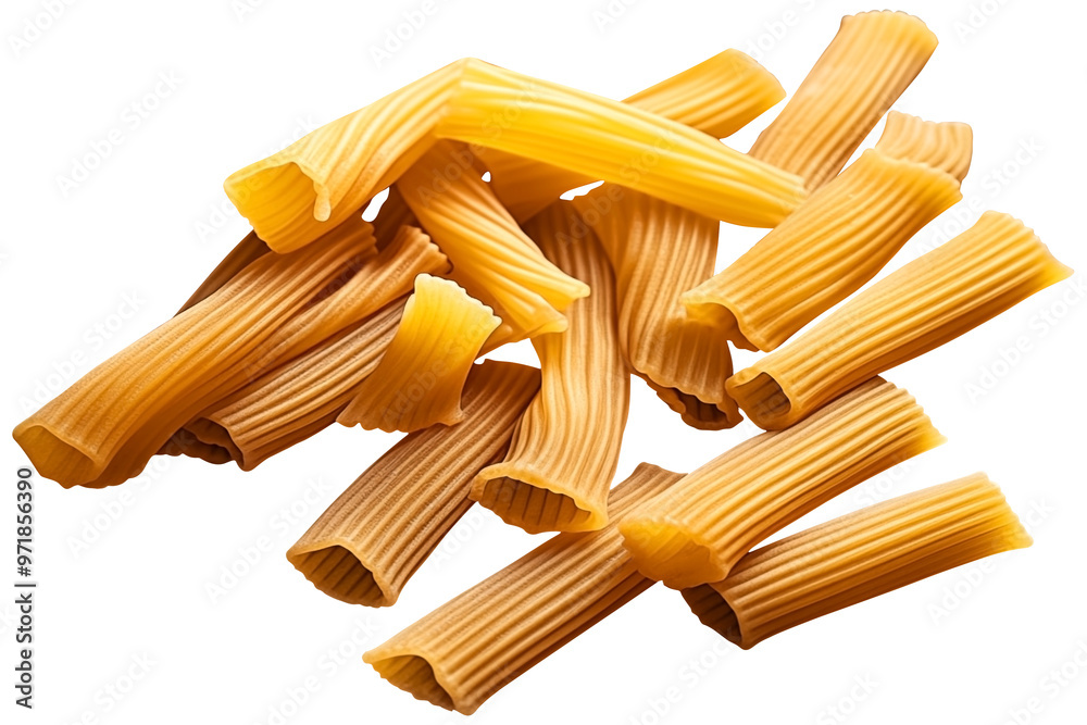 Close Up to a Pile of raw uncooked Italian Pasta pieces PNG Group of ...