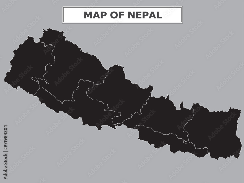 Geography Political map. Political map of country with capital ...