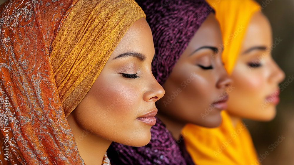 A powerful image of women from different races and cultures standing ...