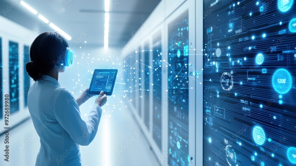 A digital twin model of a smart poultry farm, with a central control ...