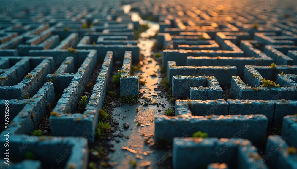 Strategic Business Maze: Different Paths Leading to Success and ...