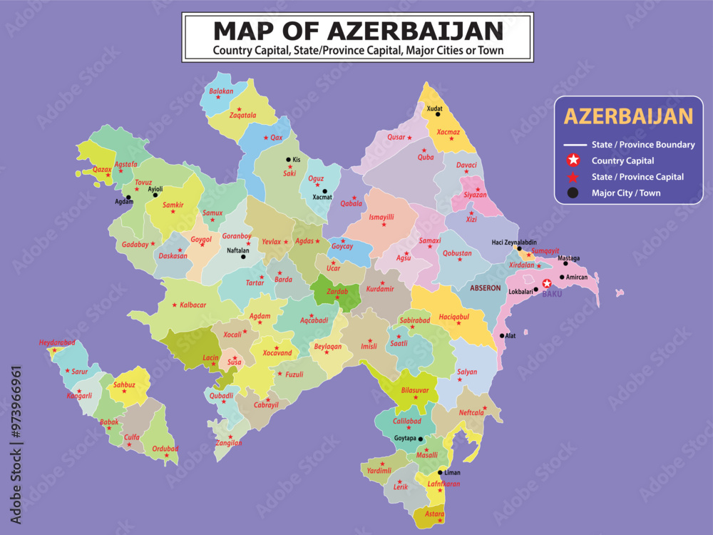 Geography Political map. Political map of country with capital ...