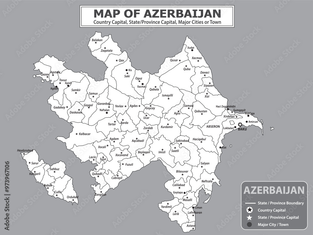 Geography Political map. Political map of country with capital ...