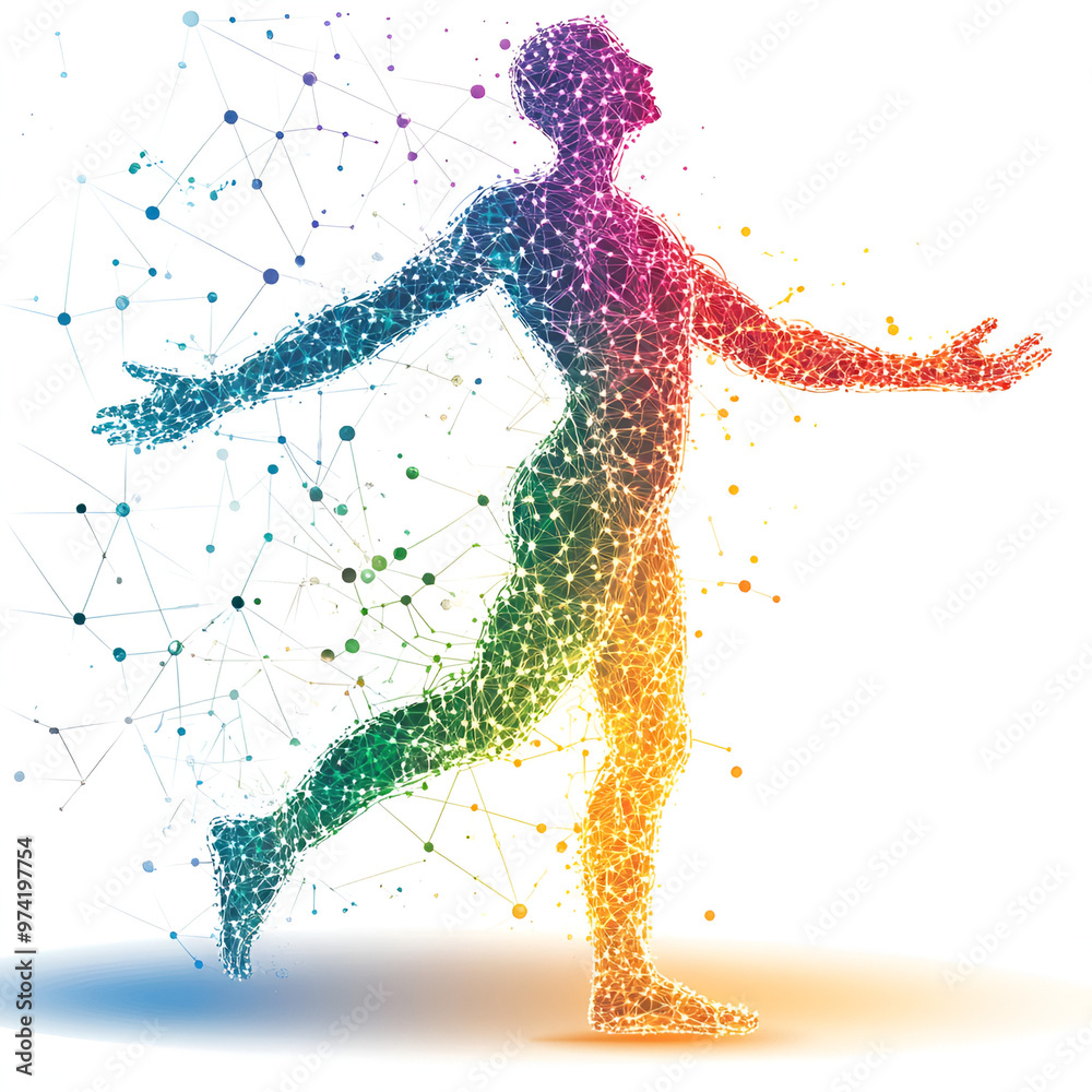 3D Illustration of Probiotics and Gut Health Interaction, Probiotics ...