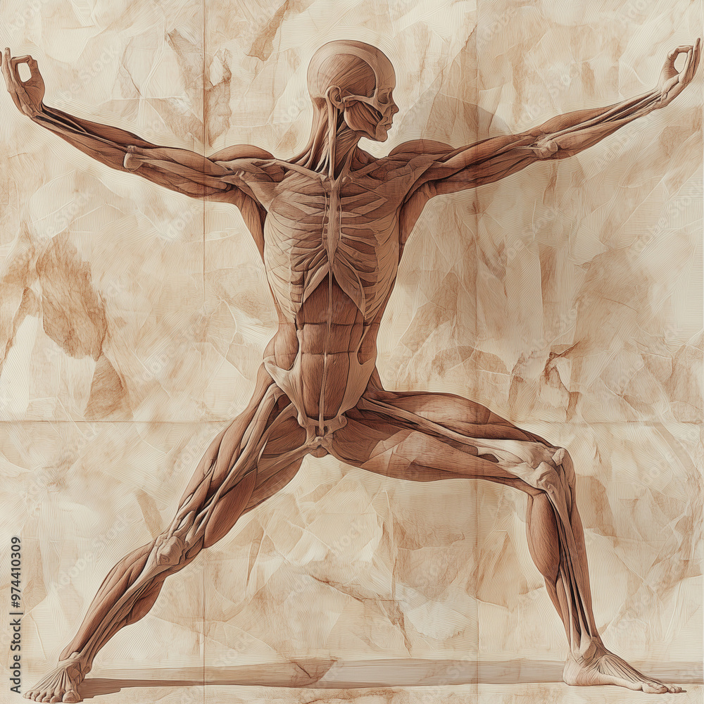 The images show details of muscles in different parts of the body, such ...