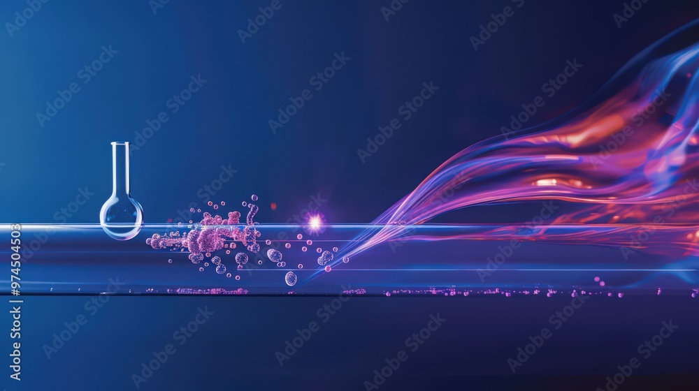 Blueprint of an equilibrium reaction, showing the dynamic balance ...