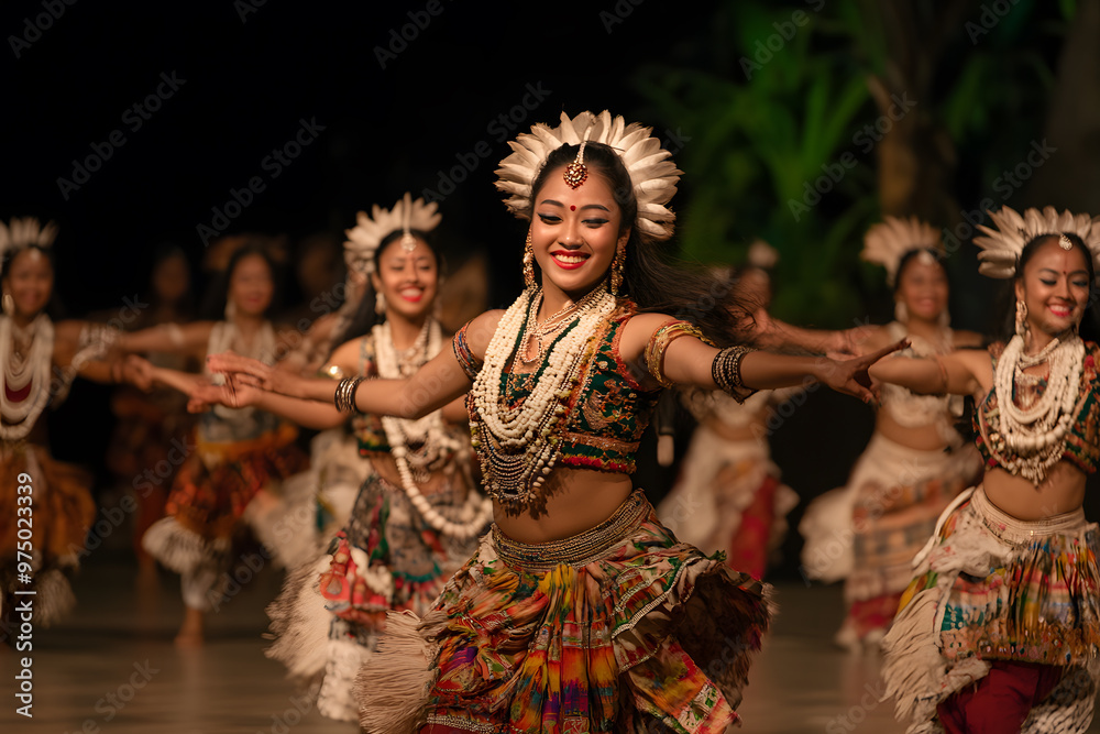 Group Performing Bihu Dance | Traditional Assamese Folk Dance ...