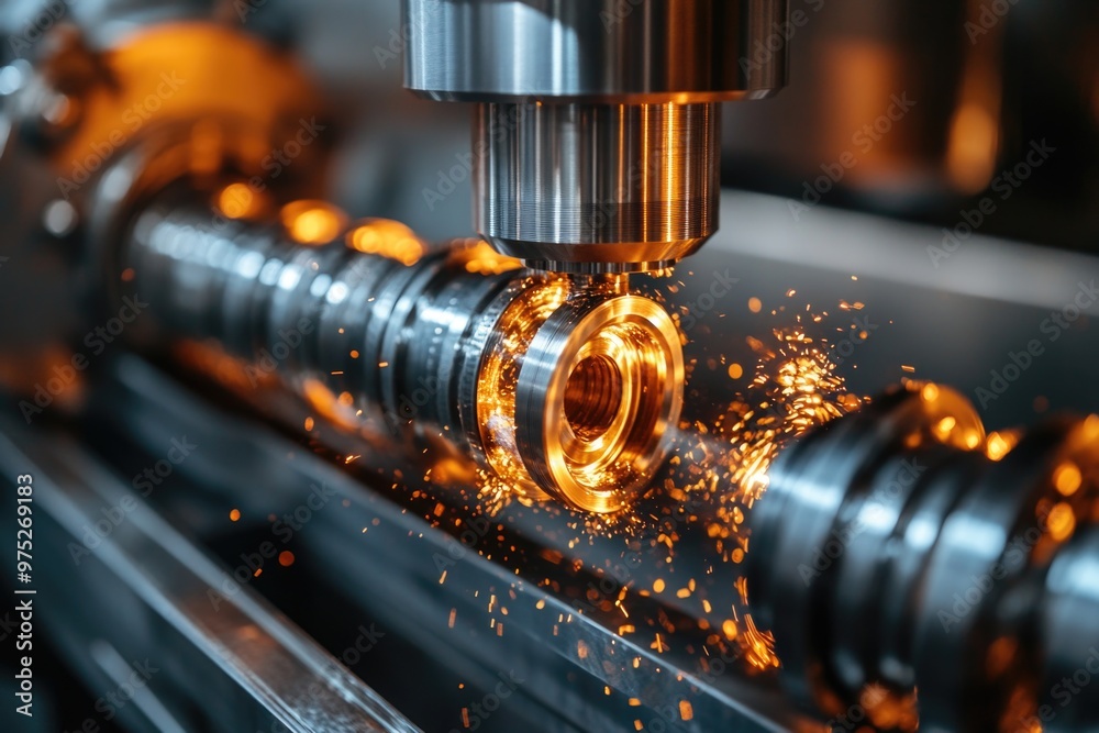 Advanced CNC Turning and Milling for Precision Metal Cutting in Engine ...