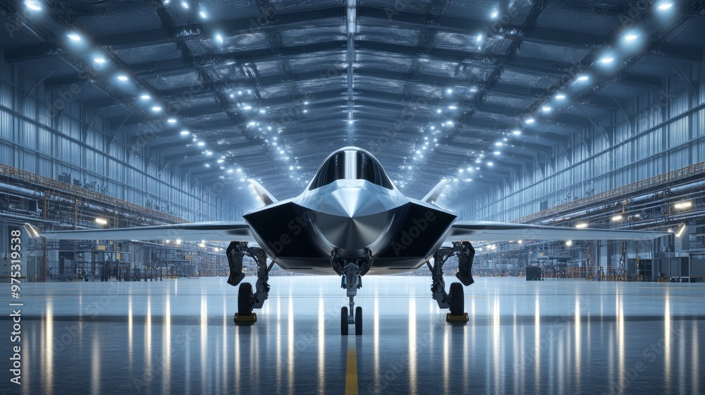 Next-Gen Military Jet Takes Shape: A Look Inside the Production ...