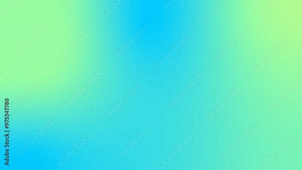 abstract background with ocean wave gradient, sky blue and mint green ...