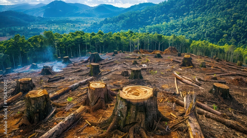 Addressing deforestations impact on climate change and environmental ...