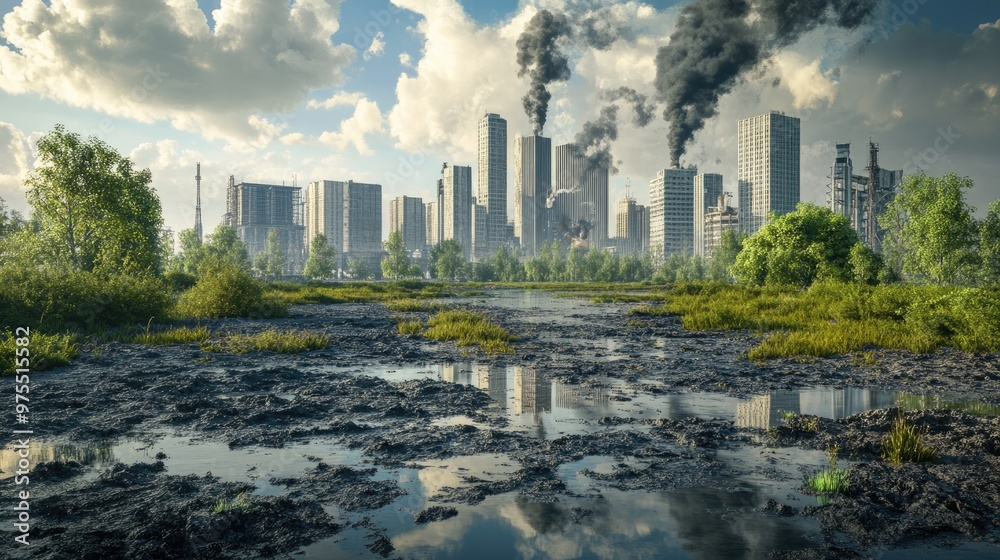 Environmental inequality and climate change create a stark contrast ...