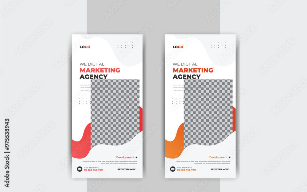 DL Flyer design Pink business template for dl flyer and Layout with ...