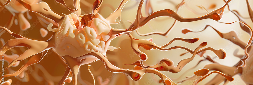 Spina Bifida Spectrum: Medical background in warm shades of brown ...