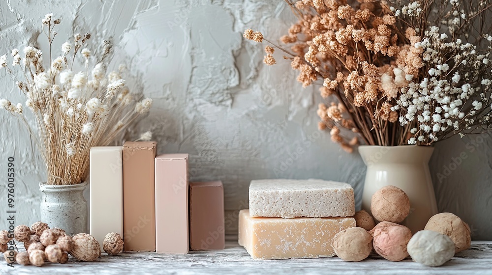 22. A vintage-inspired color palette featuring muted earth tones ...