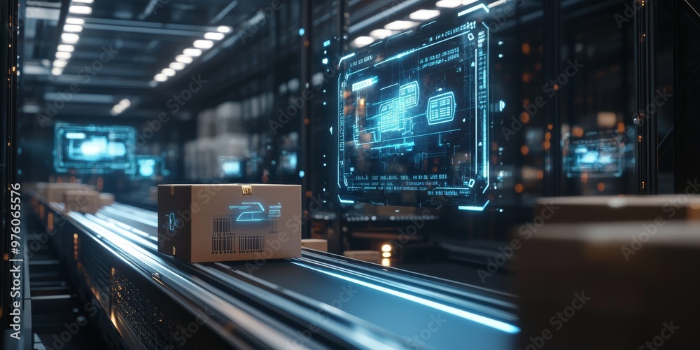 Delve into the fascinating future of package delivery and logistics by utilizing advanced ...