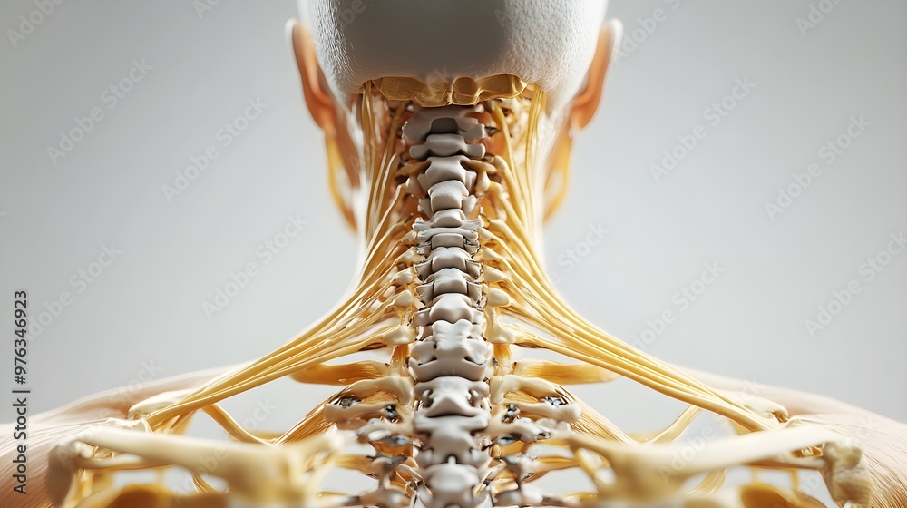 Explore the anatomy of the human neck and spine to better understand ...