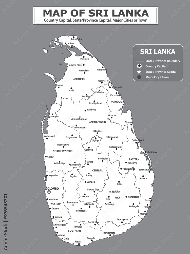 Geography Political map. Political map of country with capital ...