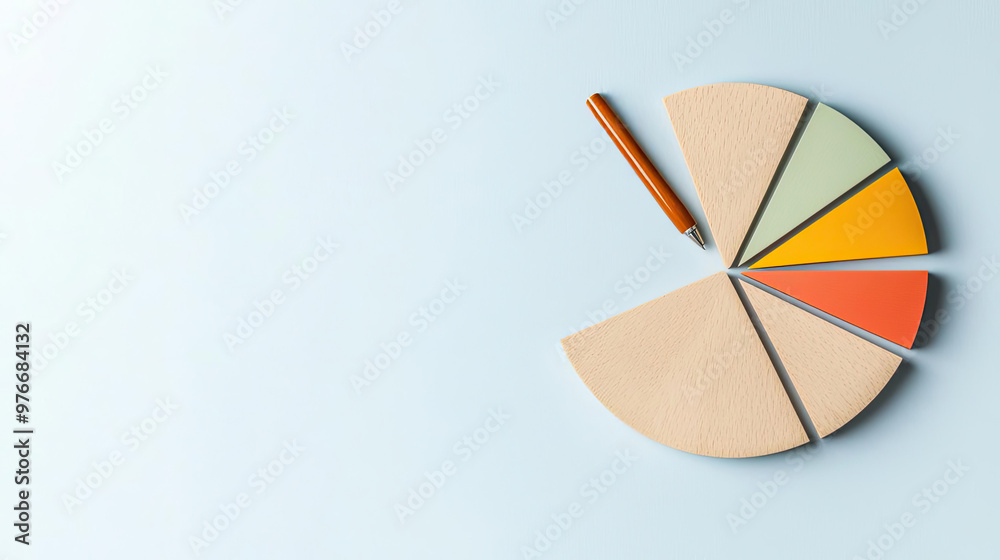 A strategic planning wheel with sections for Analysis, Strategy ...