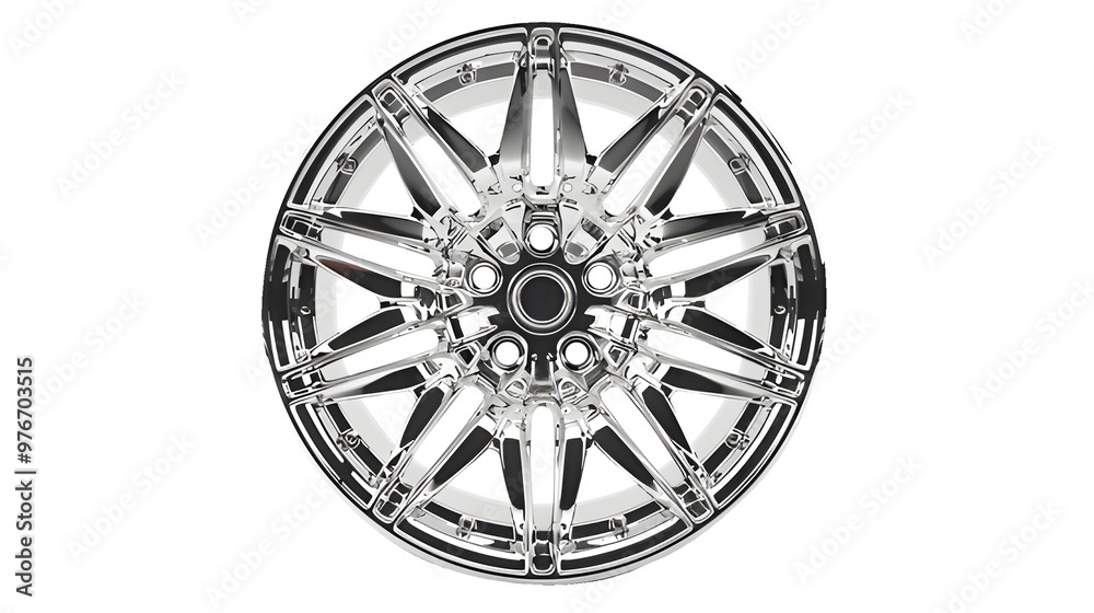 Wheel alloy car wheels rim silver chrome luxury or Mag Wheel high ...