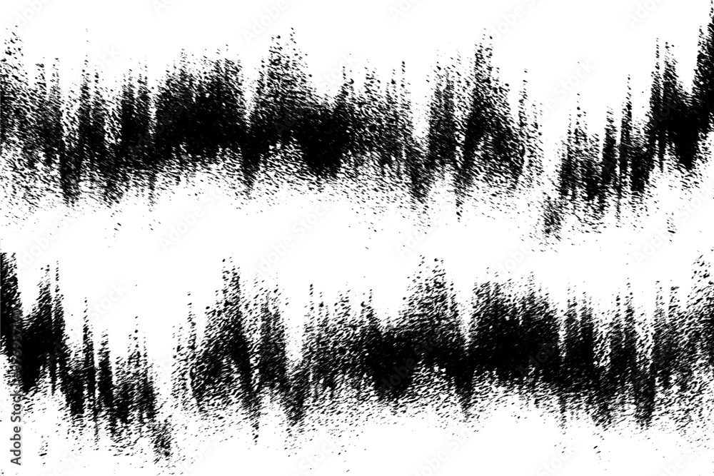 ภาพประกอบ Stock Black grunge Texture on White Background . Modern ...