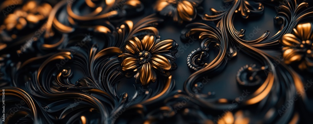 Strong metal with creative details, forged with precision, [metal ...