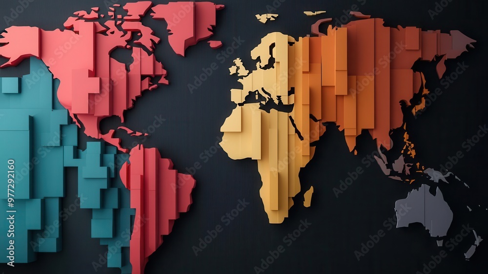 Cyber threat heatmap dashboard, with color gradients indicating threat ...