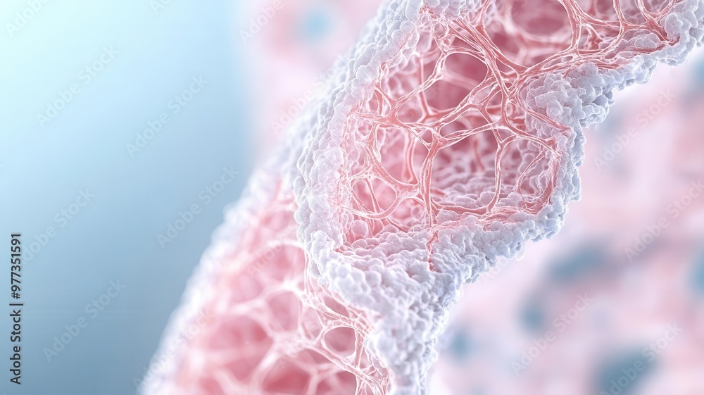 Cross-section of an epithelial cell, visible tight junctions, barrier ...