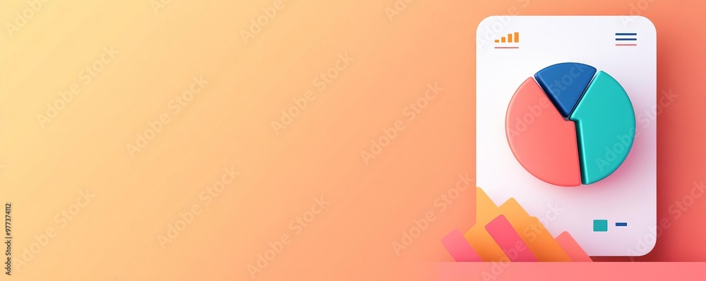 Personal finance app UI, warm gradient colors, interactive budget ...