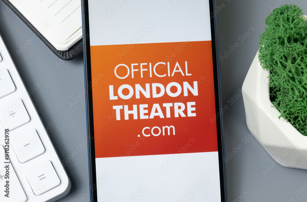 New York, USA - 30 August 2024: Official London Theatre TKTS Logo on ...